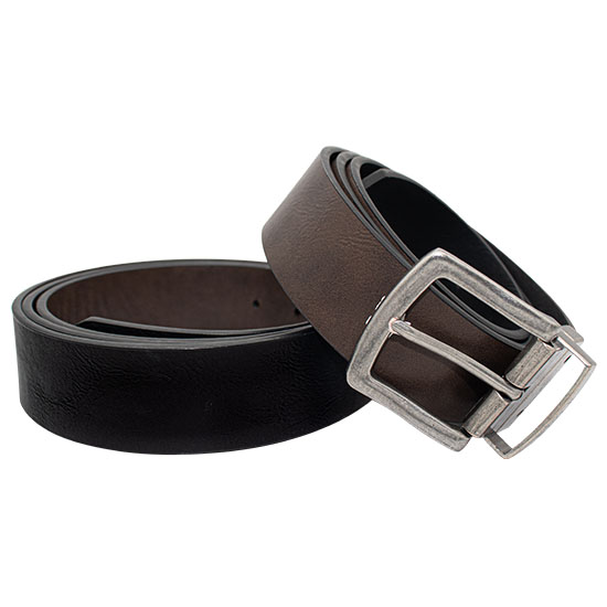 John Men's Reversible Belt: Size L | Table Charm Direct|Table Charm Direct